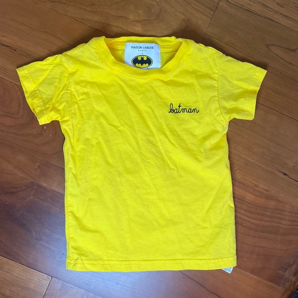 Maison Labiche | Shirts & Tops | Maison Labiche Leon Batman Tshirt ...